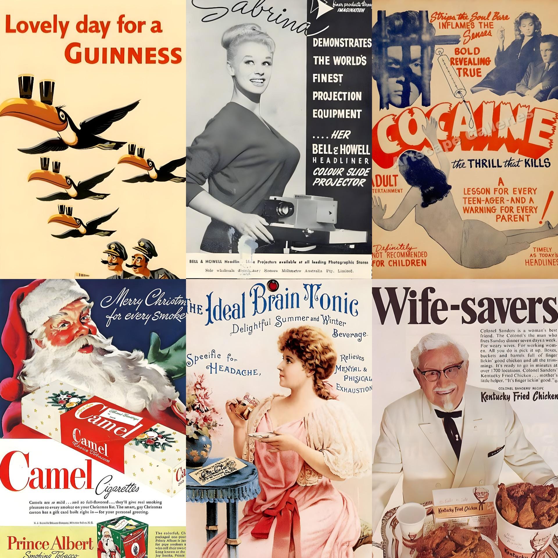 400+ Vintage Advertising Posters: 1950s Brands (digital Download) - Etsy