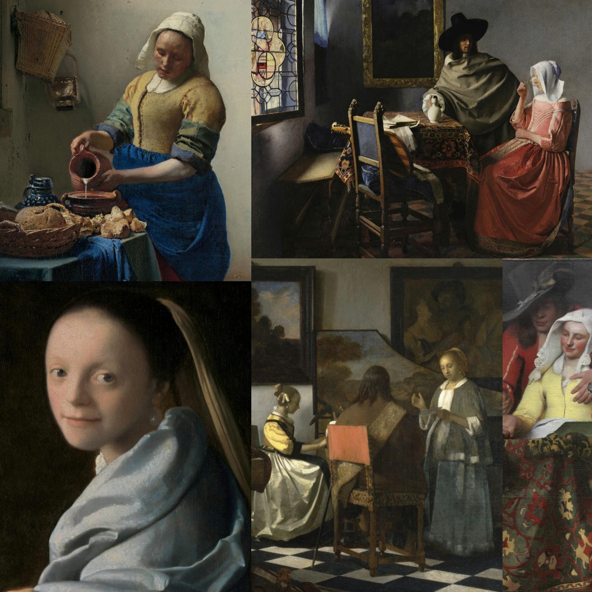 35+ Johannes Vermeer Posters / High-quality Digital Downloads - Etsy