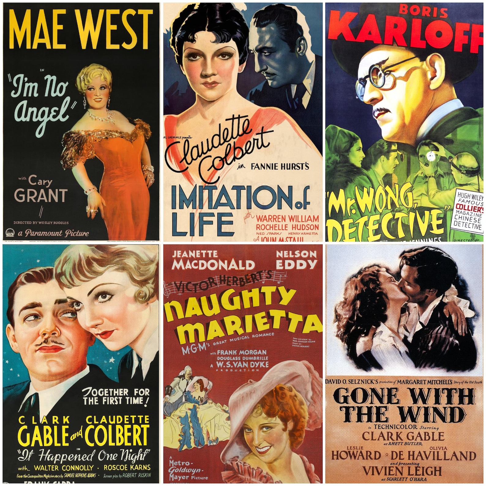 170+ Vintage Movie Posters From the 1930s / Early Cinema Advertisements ...