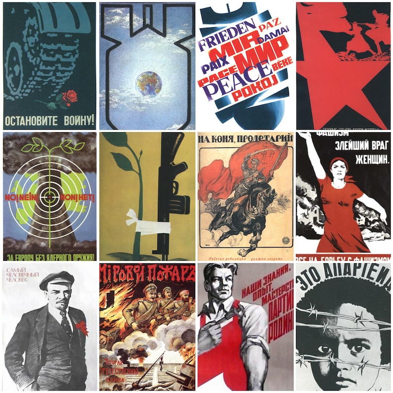 4000+ Soviet and Communist Posters – Vintage Political Art, Propaganda ...