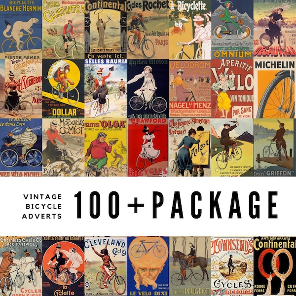 Vintage Bicycle Ad - Etsy