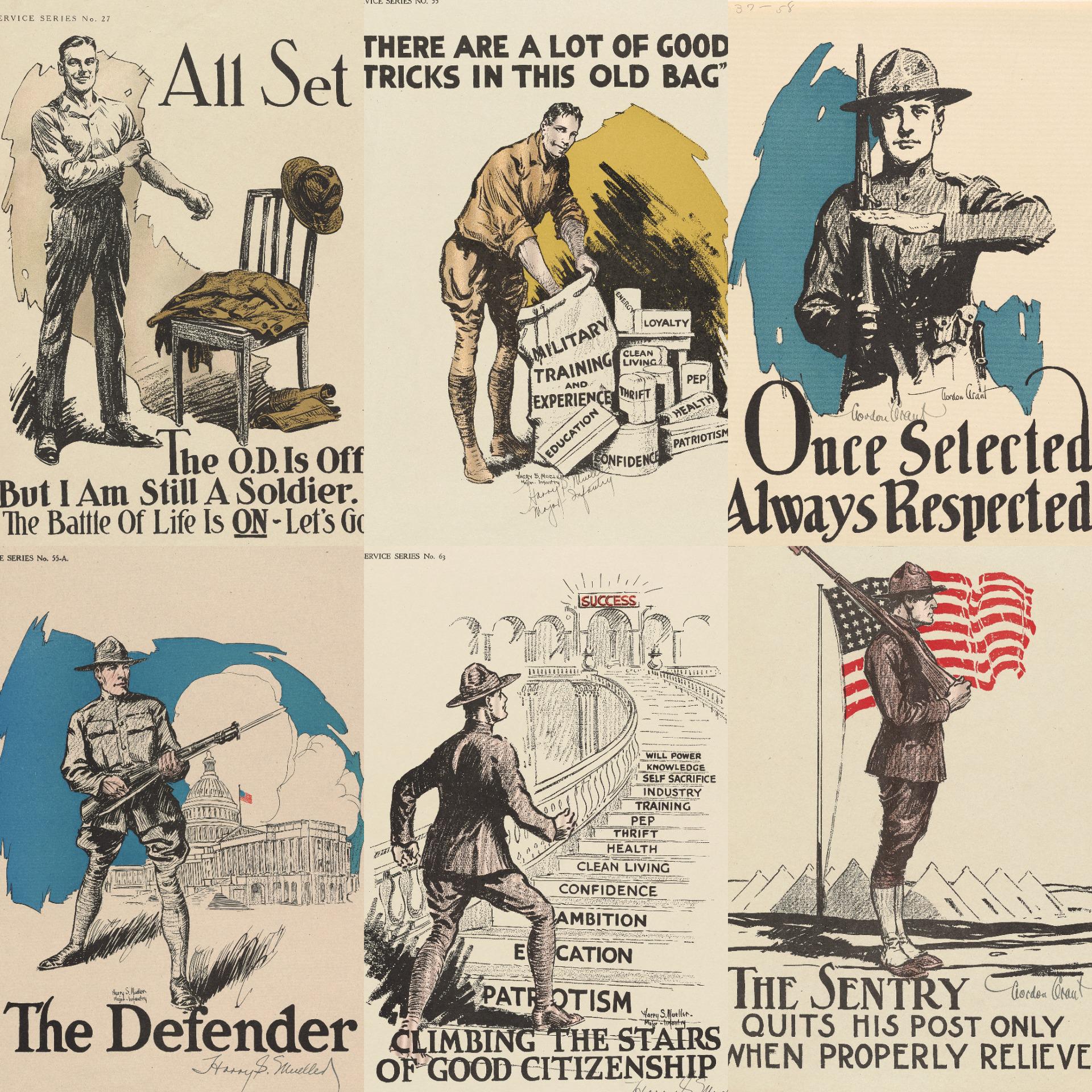 Vintage US Army Code of Conduct Posters: 50+ High-resolution Digital ...