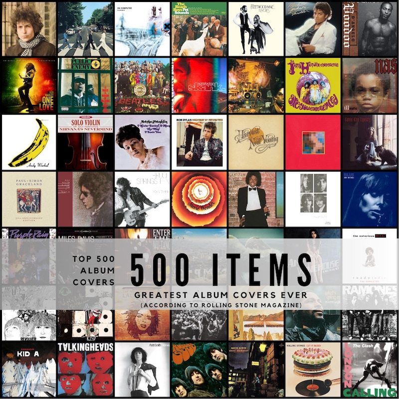 Paper Album Covers Bundle - Etsy