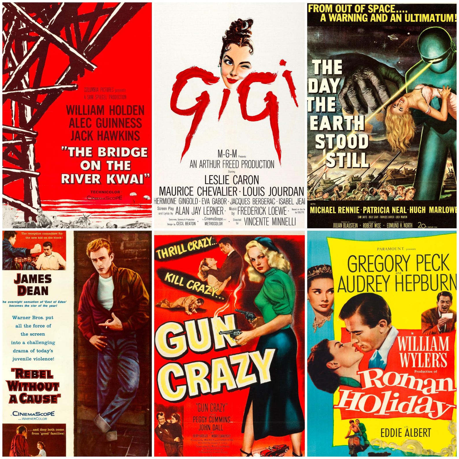 120+ Vintage Movie Posters From the 1950s / Early Cinema Advertisements ...