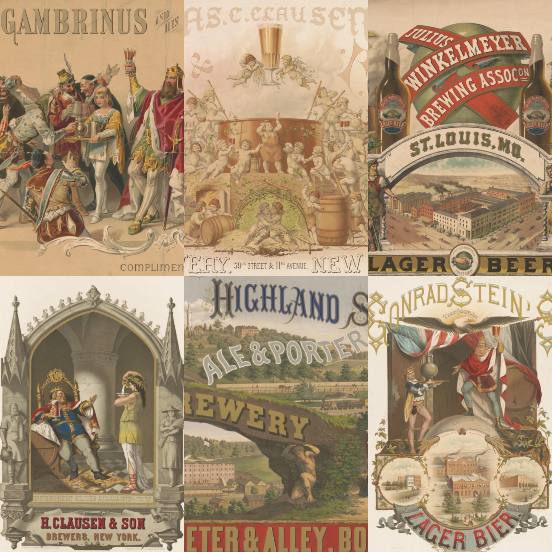 50+ Vintage Beer Advertisements / High-quality Digital Downloads ...