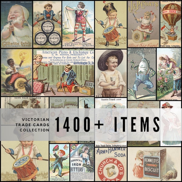 Antique Trade Card - Etsy