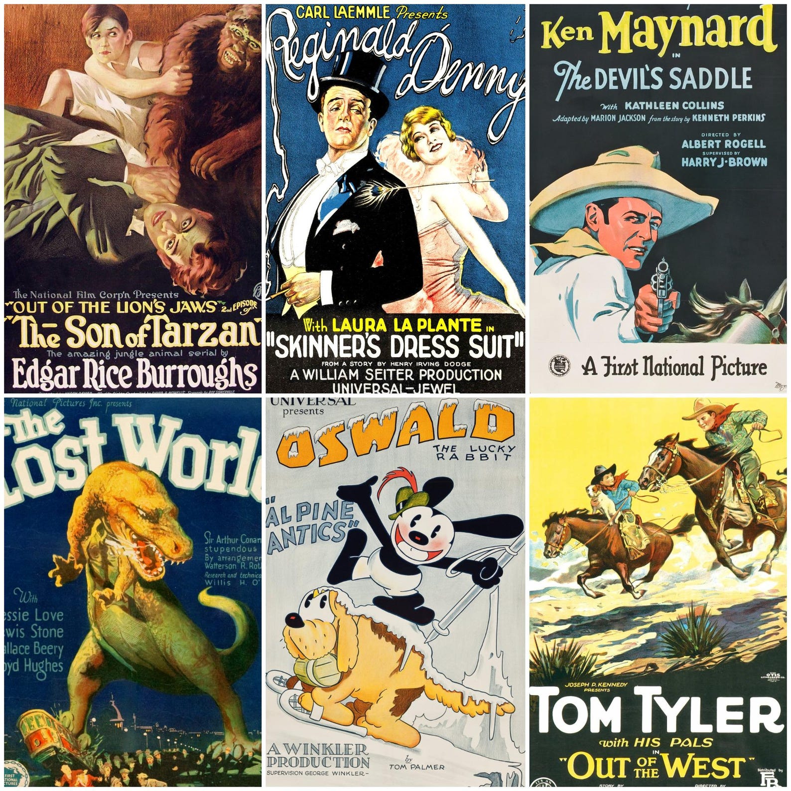 170+ Vintage Movie Posters From the 1920s / Early Cinema Advertisements ...