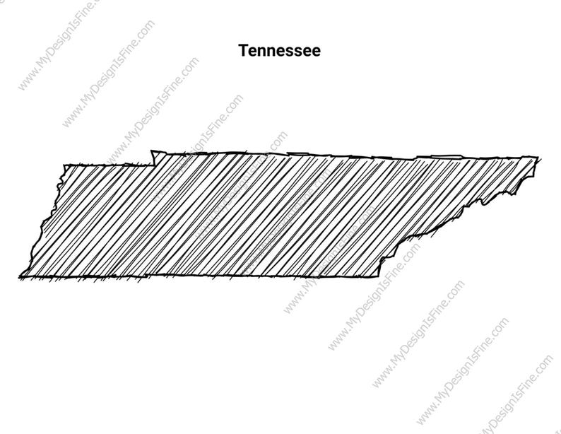 Printable Tennessee Maps / State Outline and Labeled Geography Sheets ...
