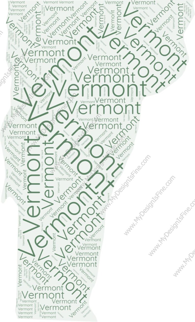 Printable Vermont Maps / State Outline and Labeled Geography Sheets ...
