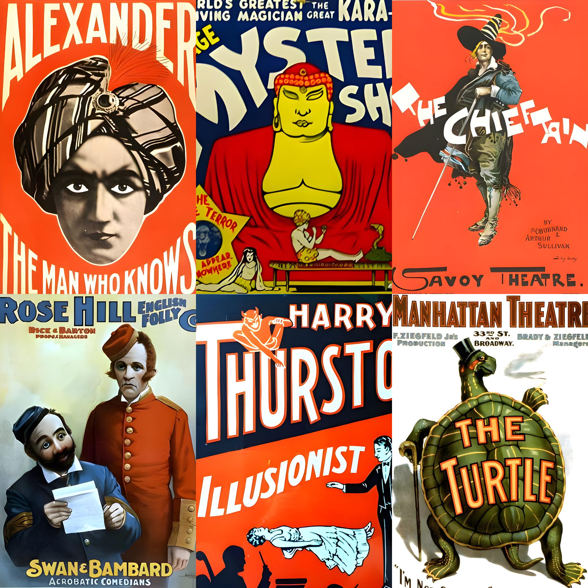 240+ Vintage Theater Posters: Digital Download Collection - Etsy