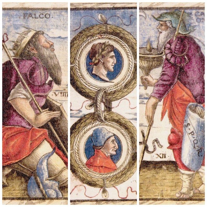 Full Sola Busca Tarot Card Deck / Timeless Symbolism & Mystical Art ...