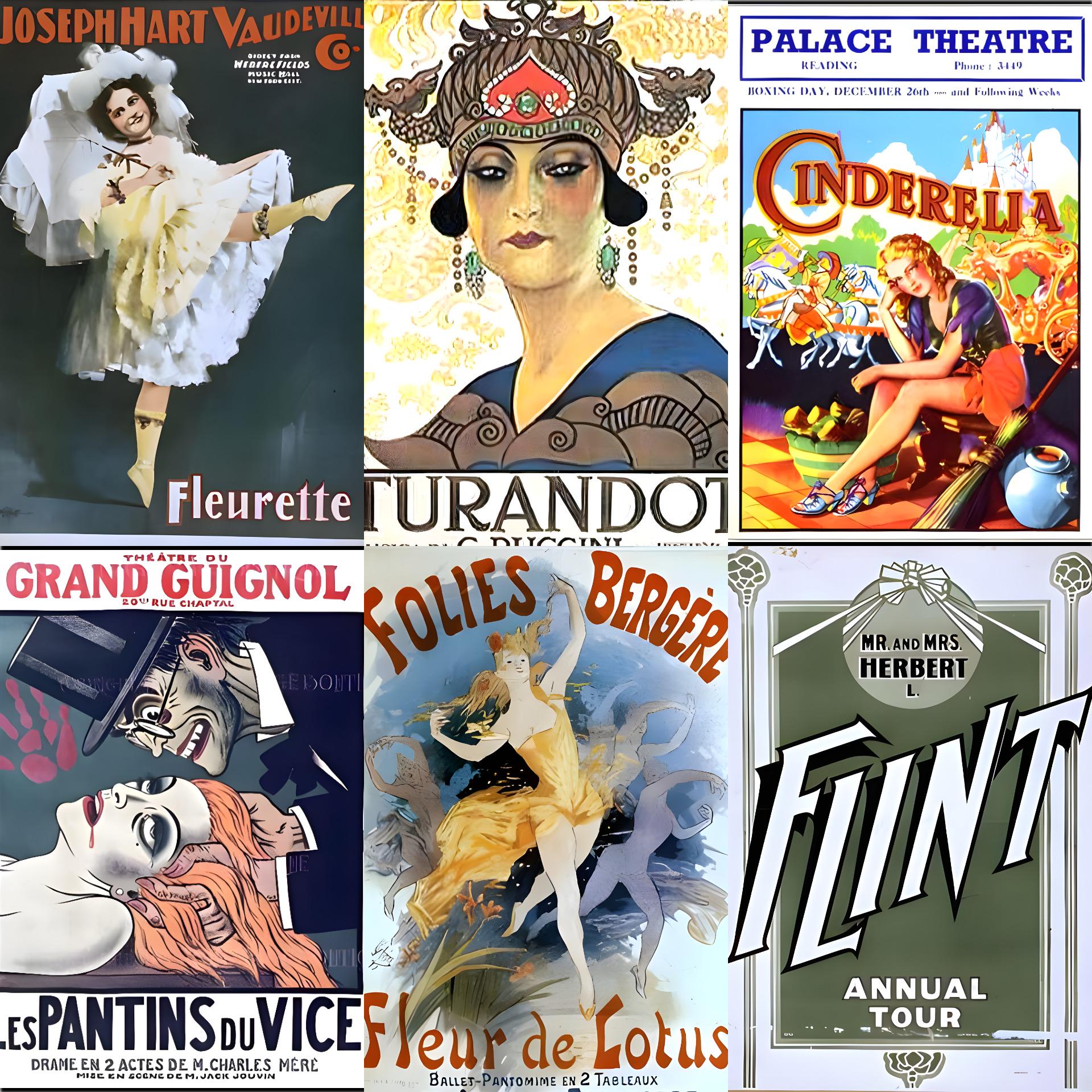 240+ Vintage Theater Posters: Digital Download Collection - Etsy