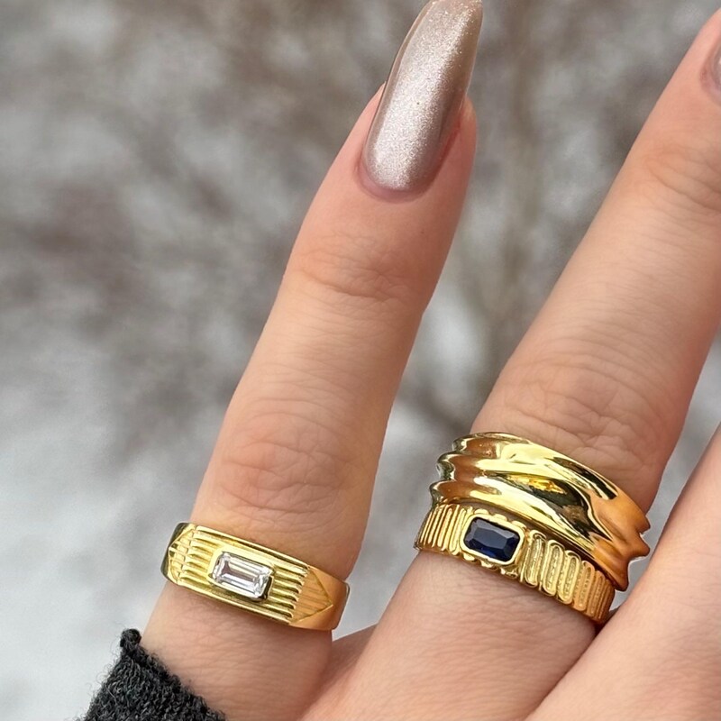 Little Finger Rings - Etsy