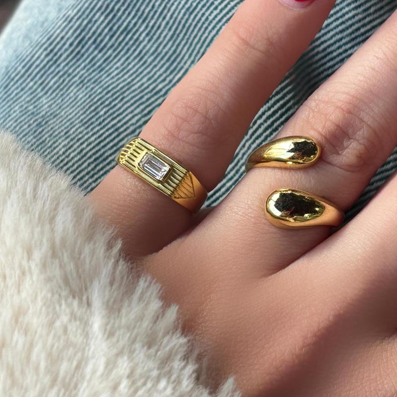 Little Finger Rings - Etsy