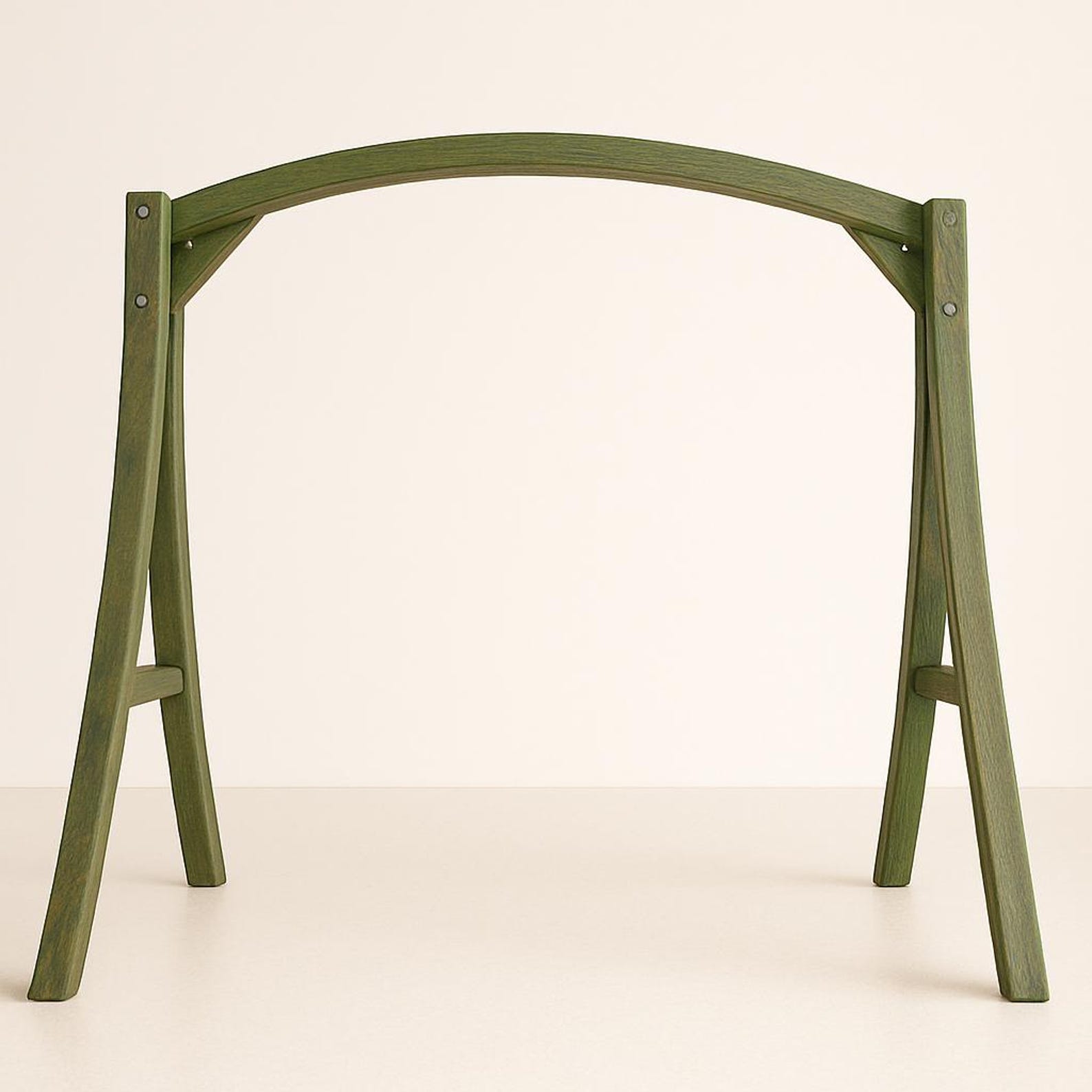 Solid Pine Wood Swing Frame, Heavy Duty A-frame, Curved Top - Etsy