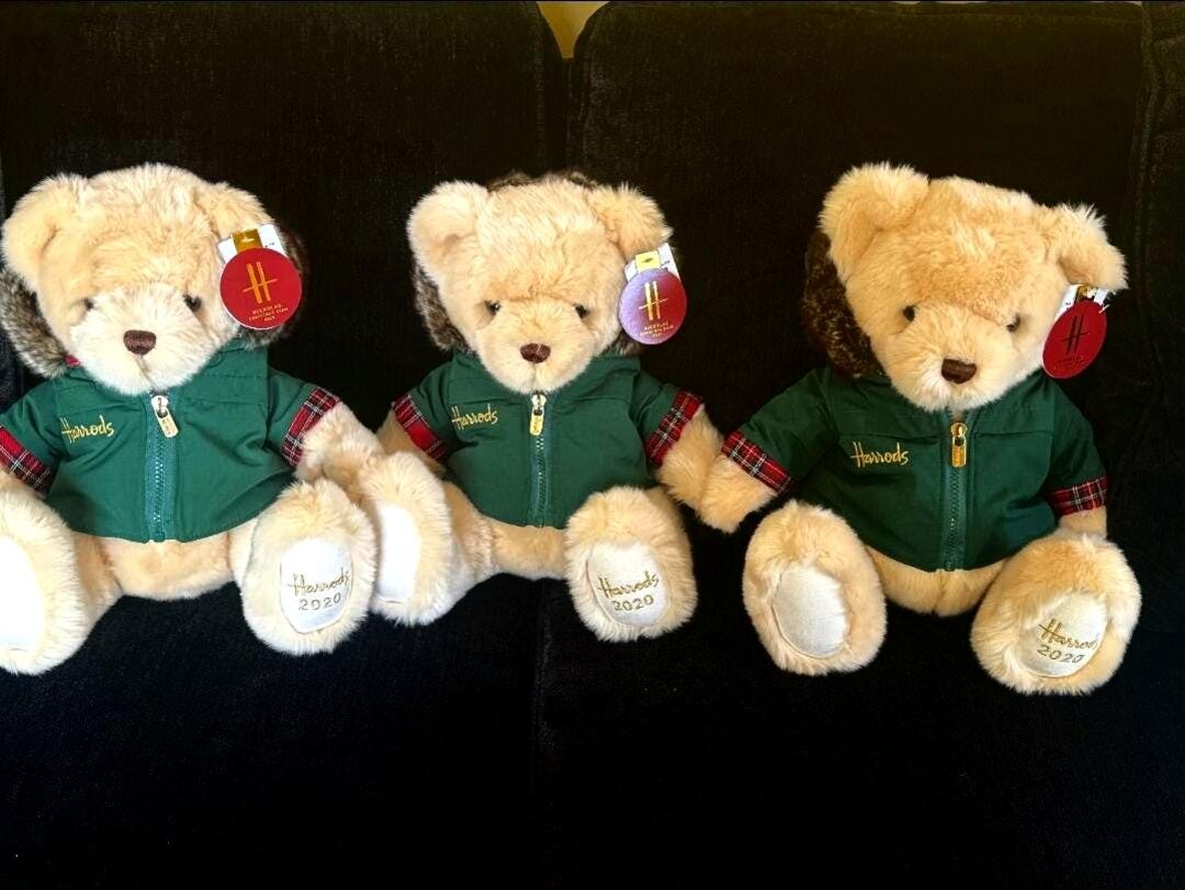Harrods | Nicholas Christmas Bears | 2020 | Brand New | Collectibles - Etsy