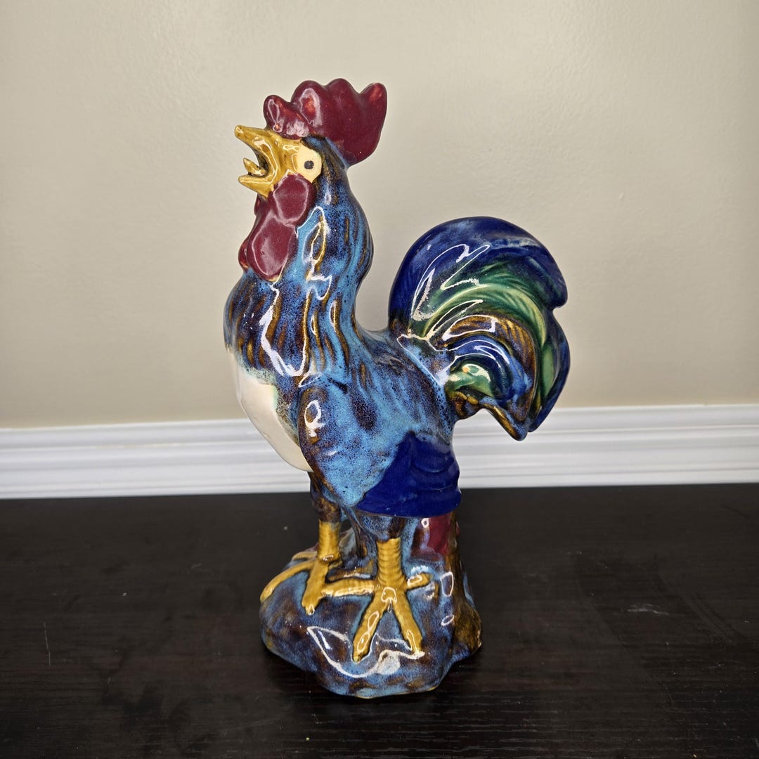 Farmhouse Rooster | Large Figure Statue | Kirkland - Etsy