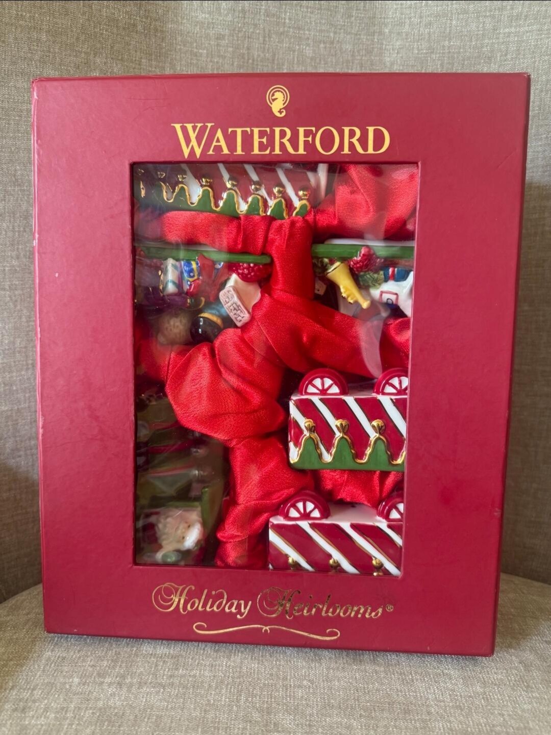 Waterford | Holiday Heirloom | Christmas Train Treat Box Set | New in ...