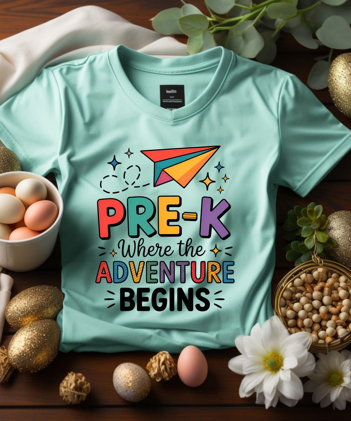 Pre-k Adventure PNG: Back to School Digital Design - Etsy