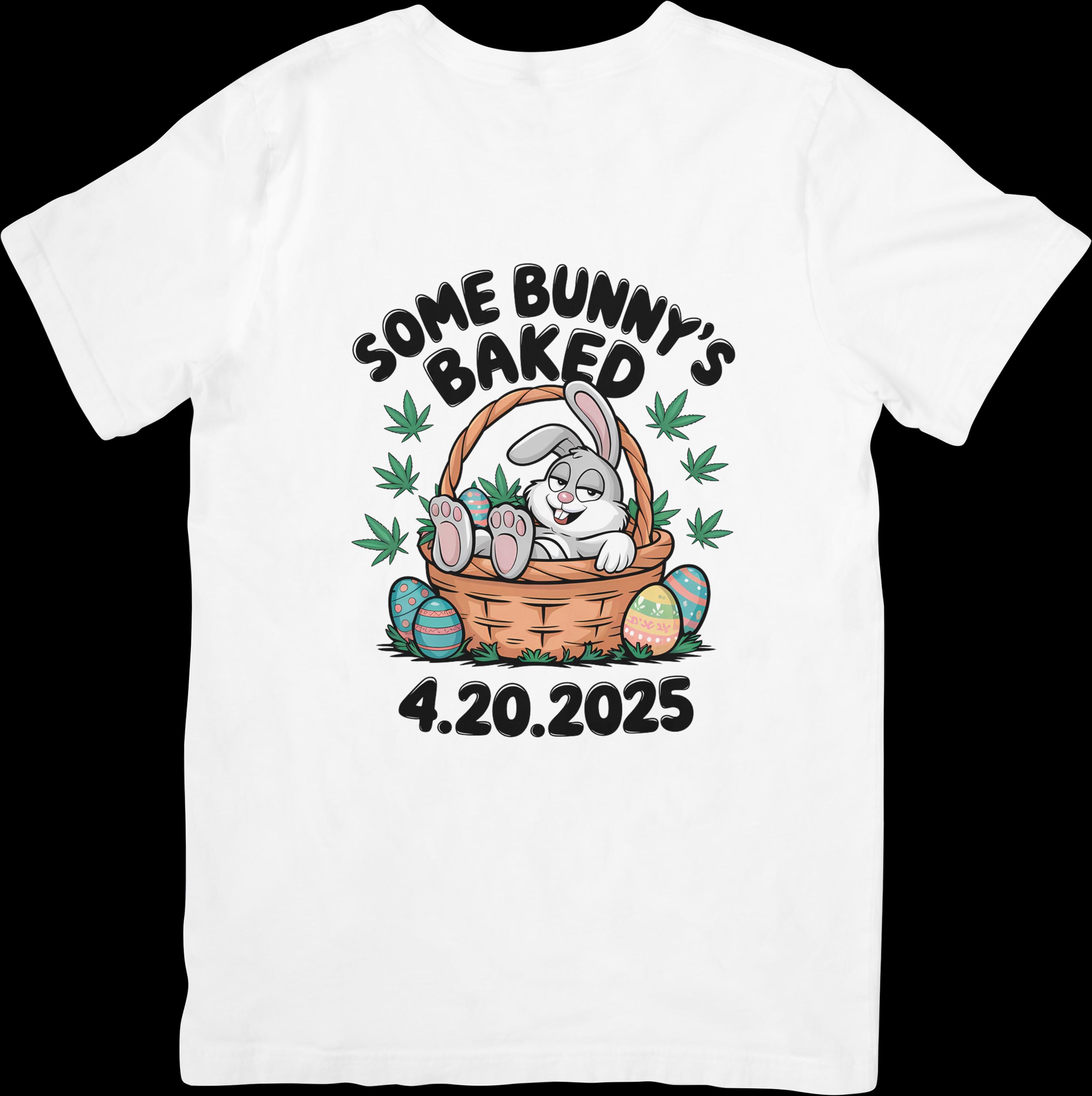 Funny Bunny Png, Some Bunny S Baked April 20.2025 Svg Cute Stoner ...