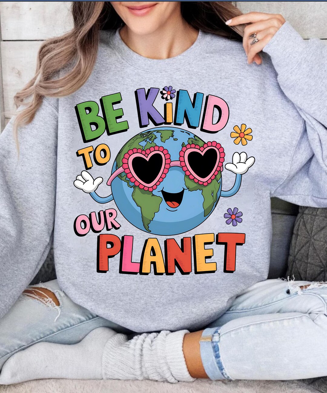 Be Kind to Our Planet Png ,happy Earth With Glasses Png Happy Earth Day ...
