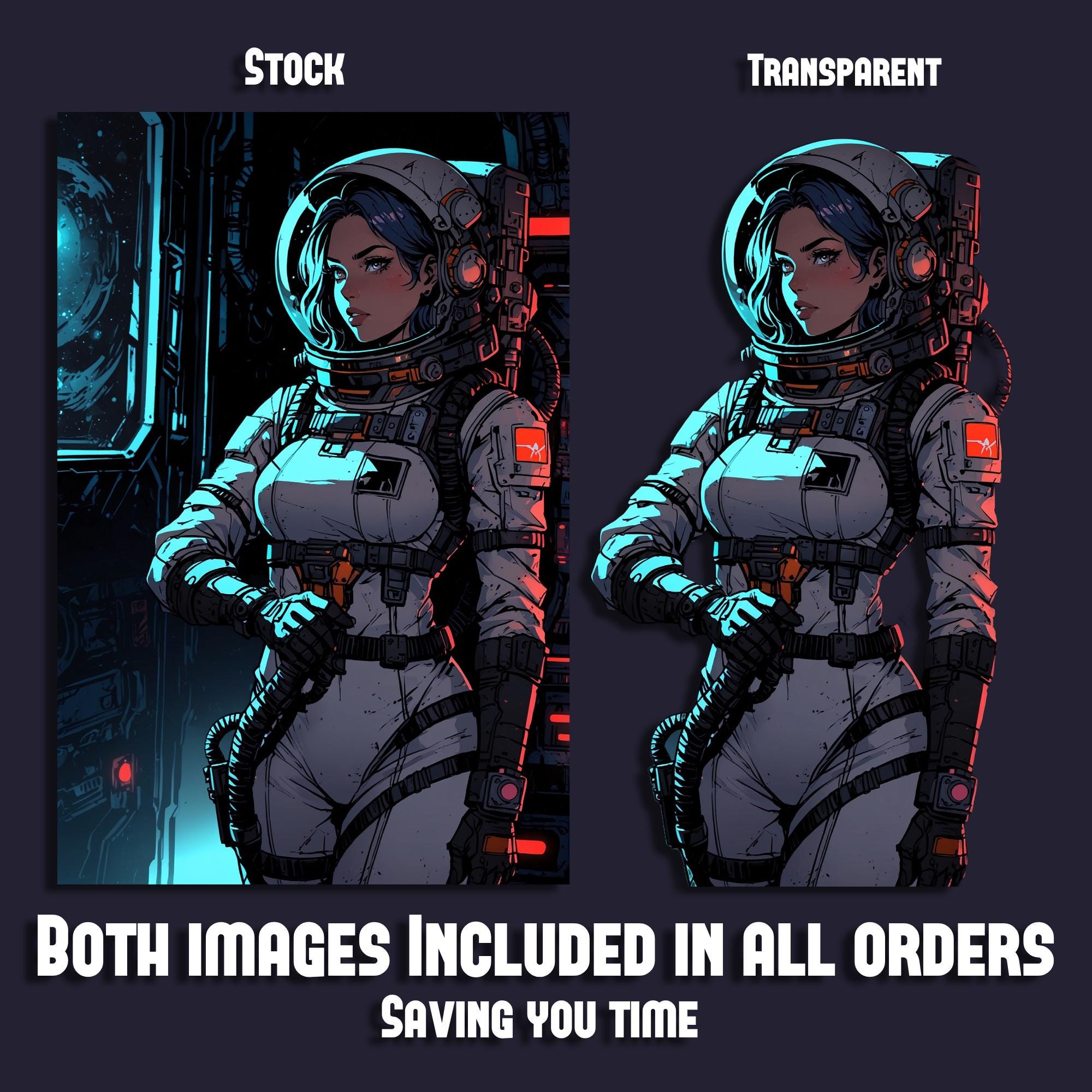 Custom Scifi Dnd Character Commission, Character Portrait, Dungeons and ...