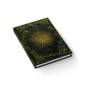Sunroot & Moss Spellbook Journal: Forest Witch Sketchbook - Goblincore ...