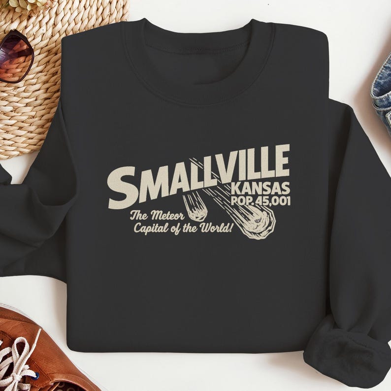 Smallville Kansas Shirt, the Meteor Capital of the World Tee, Funny ...