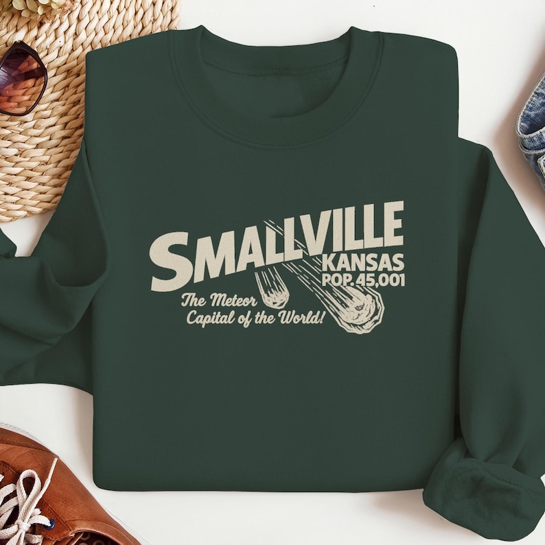 Smallville Kansas Shirt, the Meteor Capital of the World Tee, Funny ...