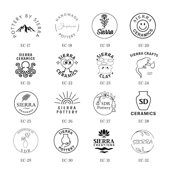 Pottery Stamps - Etsy