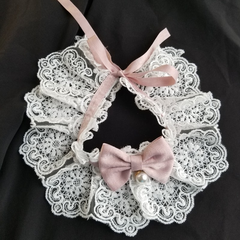 Lace Cat Collar - Etsy