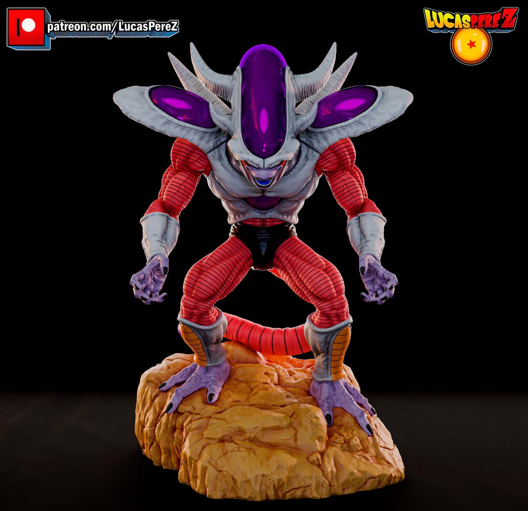Freezer Third Form Dragon Ball Z Figure 24.7 Cm 3D Kit to Assemble ...