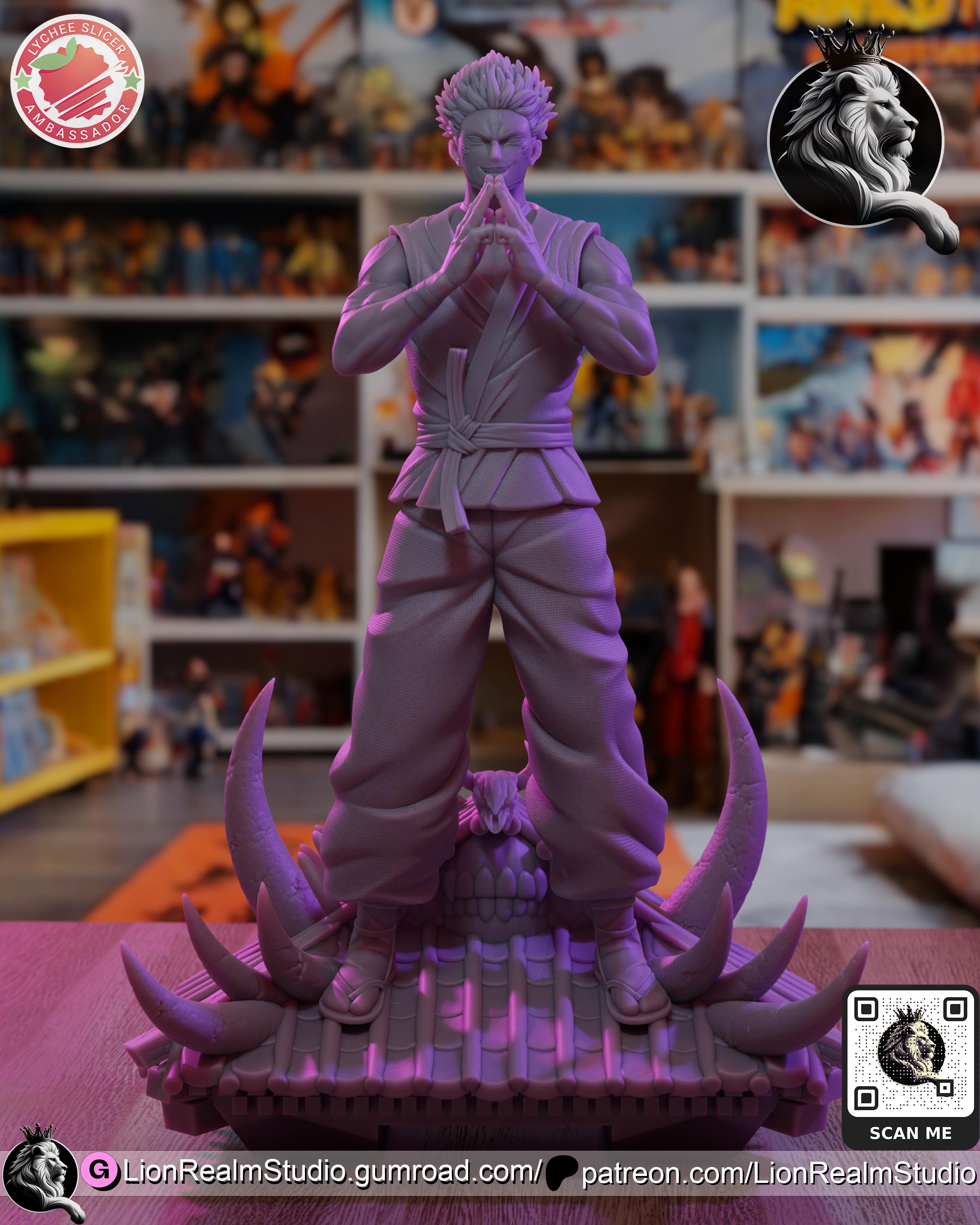 Ryomen Sukuna - Jujutsu Kaisen Figure | 35 Cm or 21 Cm | 3D Kit to ...