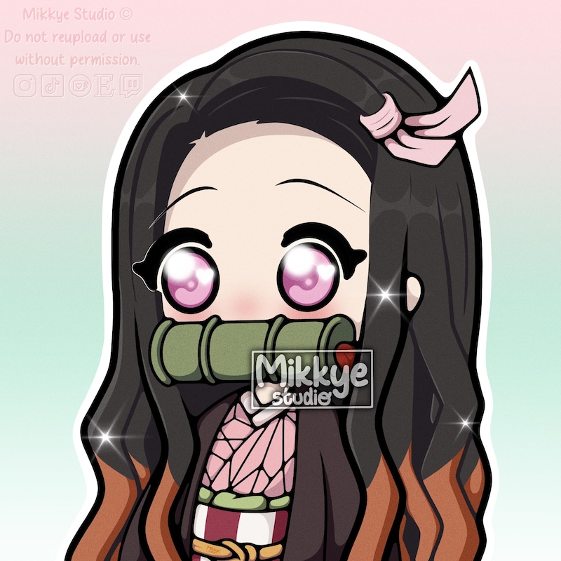 Nezuko Fanart - Etsy