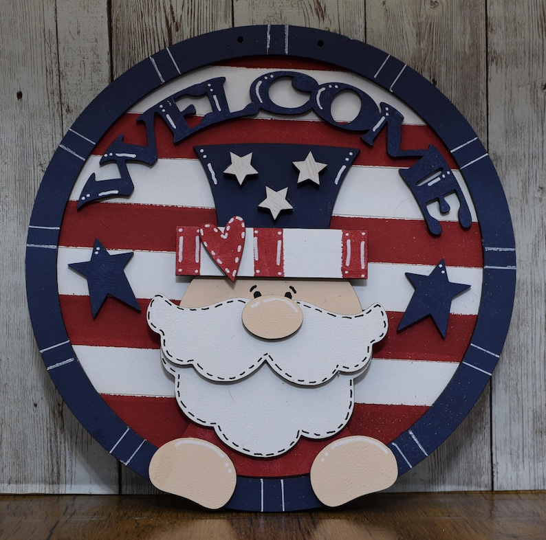 Welcome - Uncle Sam - Etsy