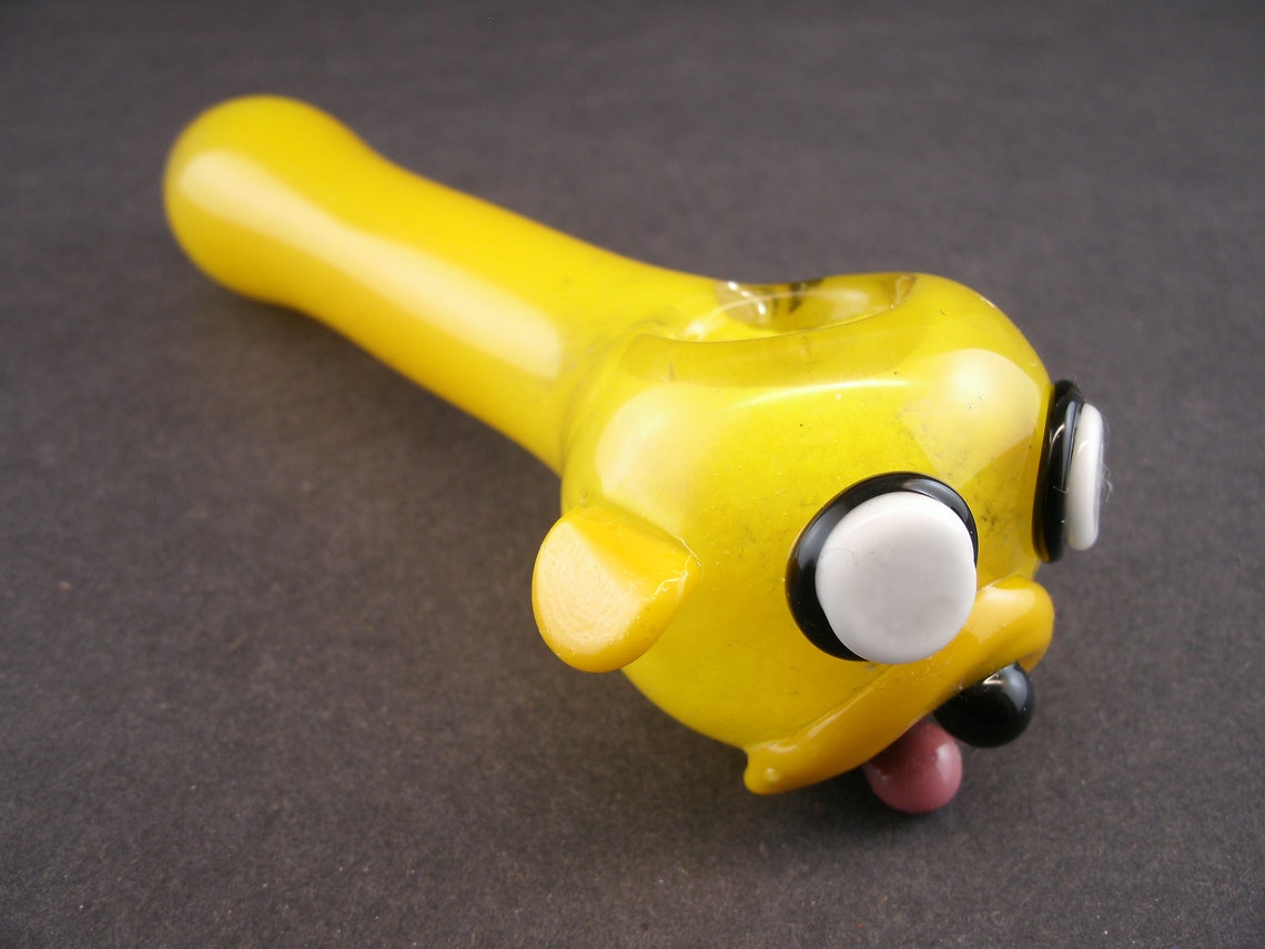 Smiling Jake the Pipe Glass Pipe - Etsy