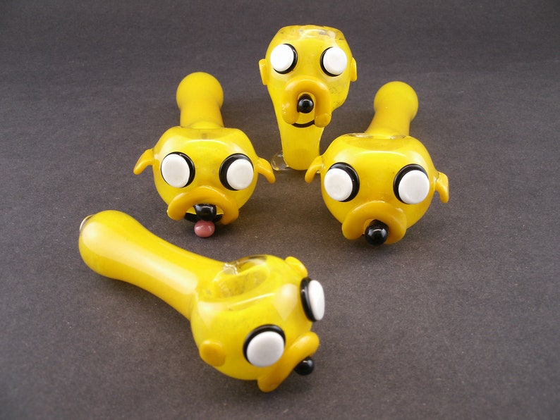 Smiling Jake the Pipe Glass Pipe - Etsy