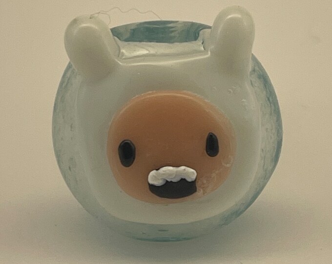Glowing Finn the Human Glass Pipe - Etsy
