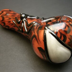 Glow in the Dark Eyes Spider Inspired Glass Pipe - Etsy