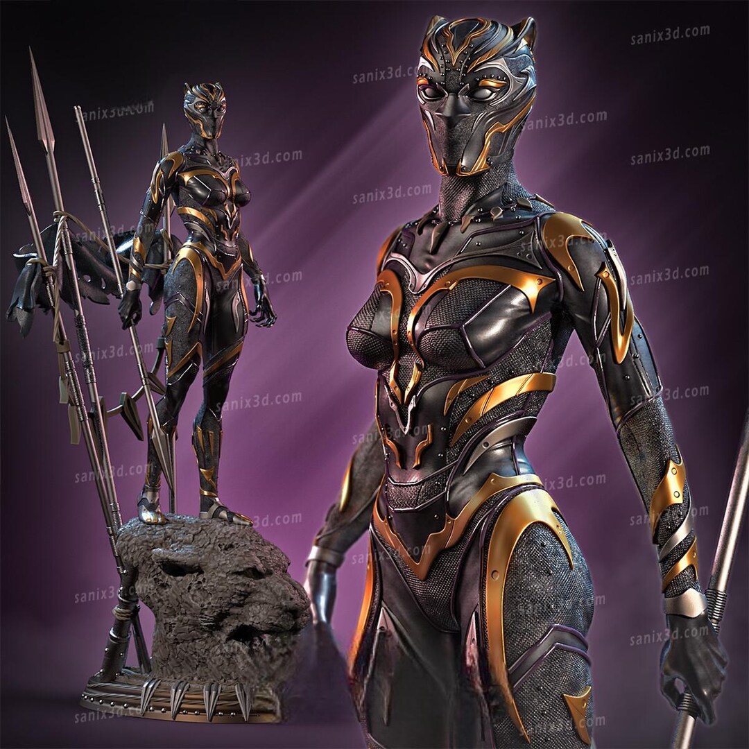 STL File Black Panther Wakanda Forever shuri 3D Model for 3D Printing ...