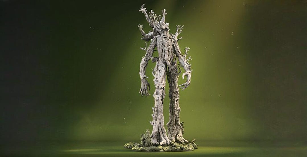 Treebeard 3D Printable STL File Lord of the Rings 55.6cm Model for ...