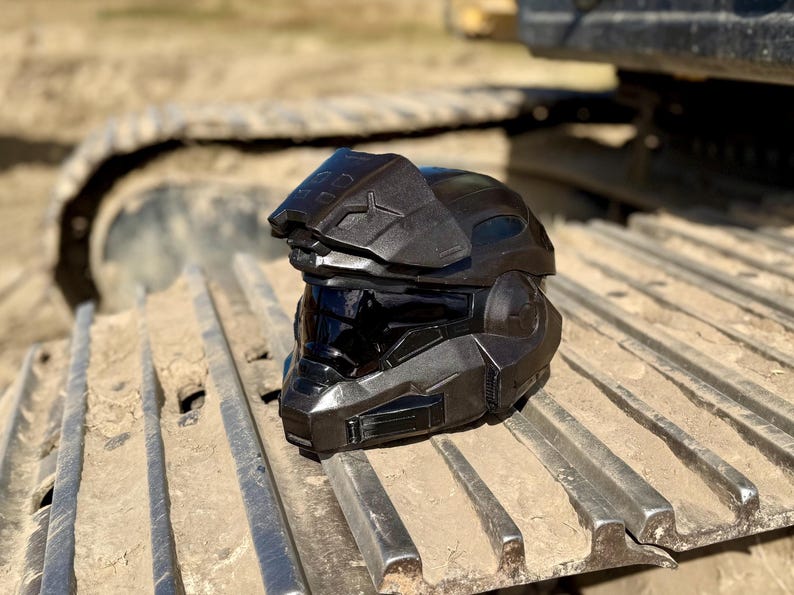 3D Printed Halo Reach Noble Six Helmet: Spartan-iii Armor Cosplay Halo ...