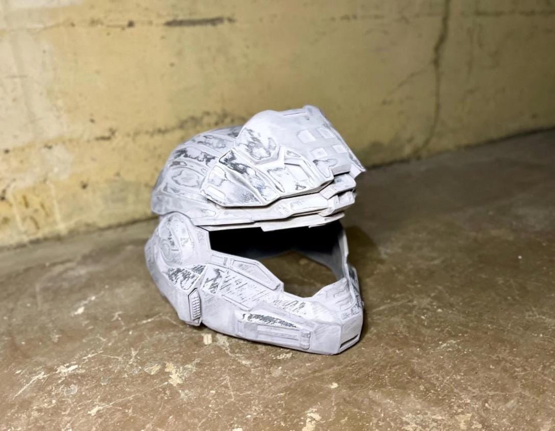 3D Printed Halo Reach Noble Six Helmet: Spartan-iii Armor Cosplay Halo ...