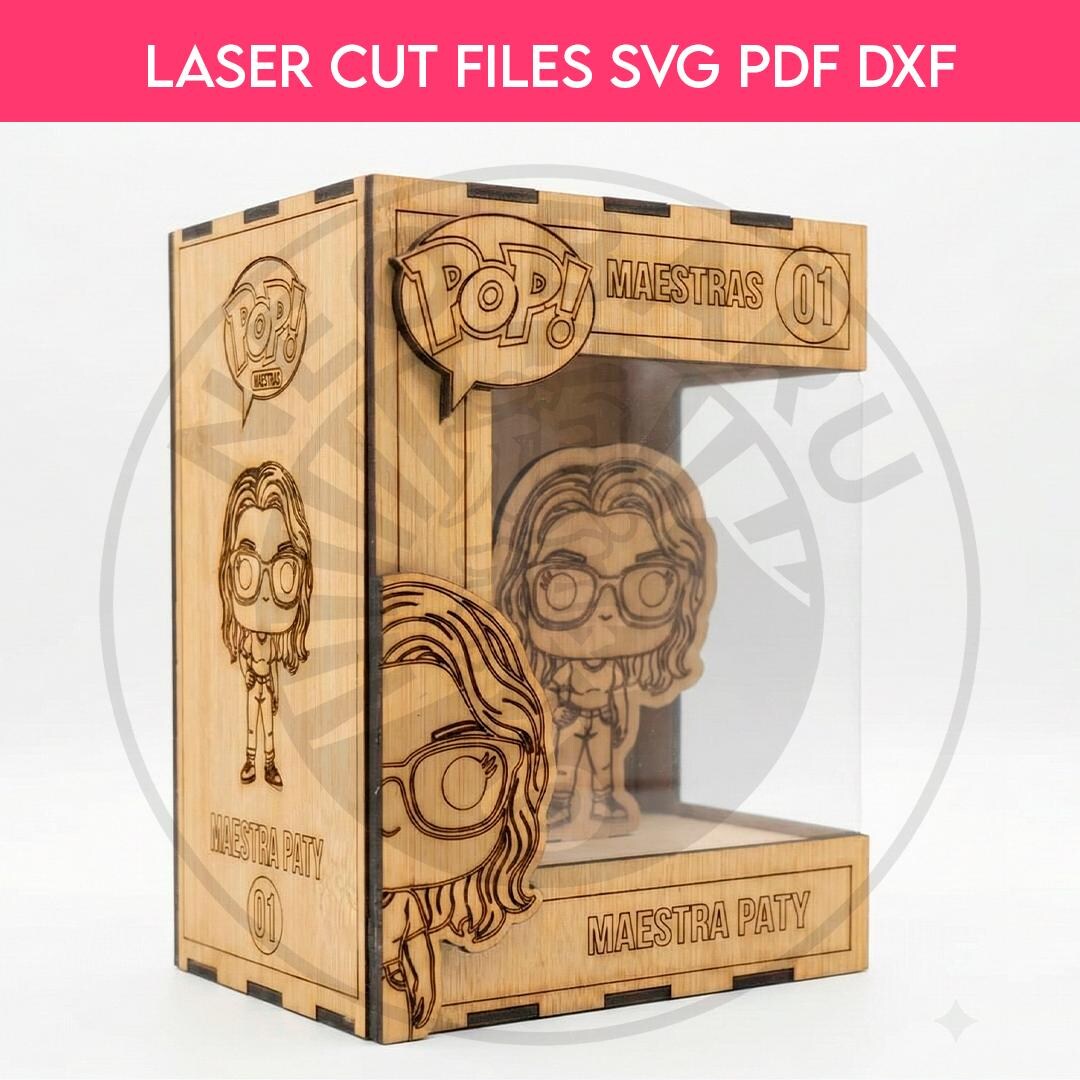 Life Size Funko Box SVG | Laser Cut MDF 2.5mm | Custom Funko | Digital ...
