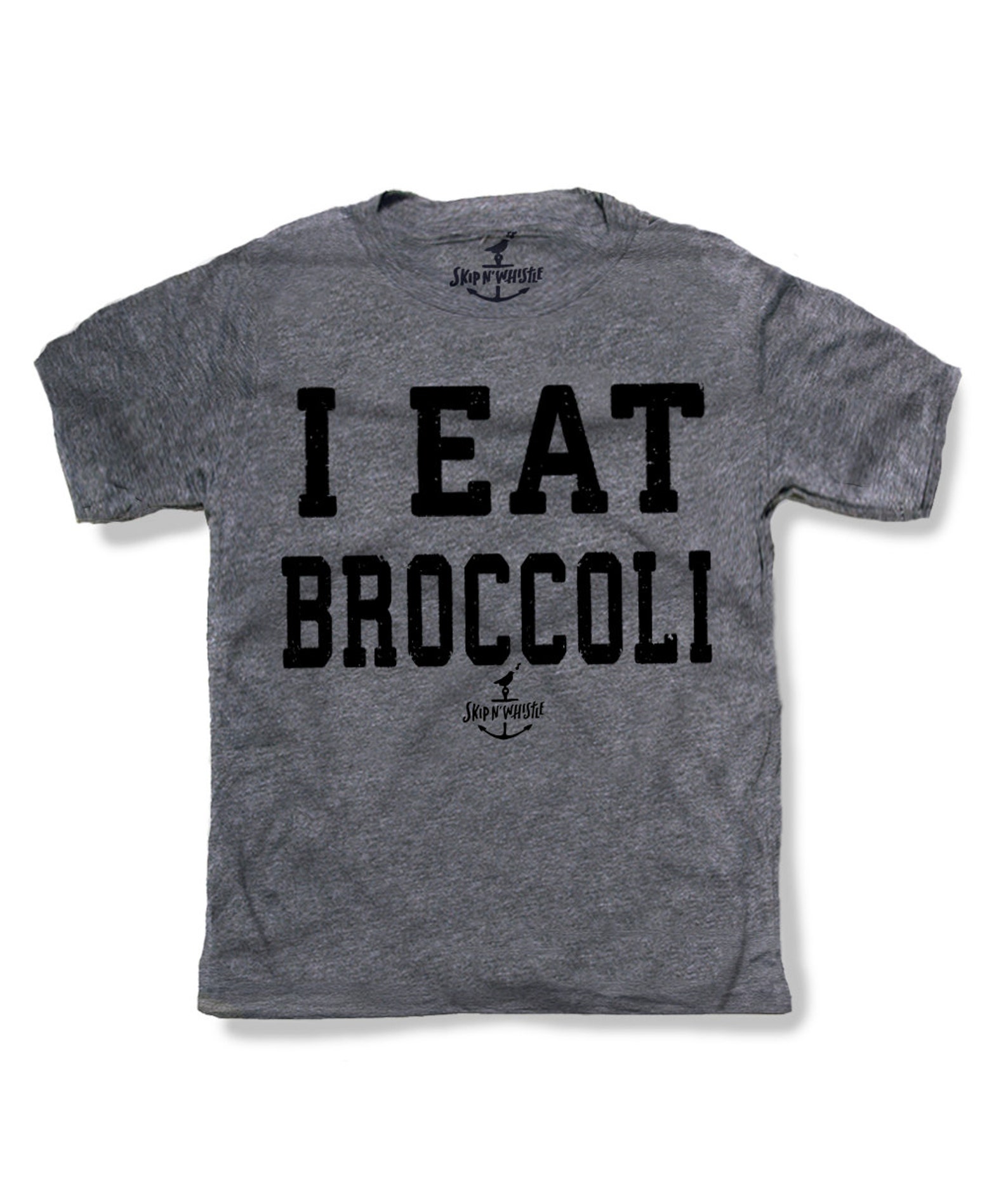 I EAT BROCCOLI -- KIDS T Shirt -- (7 Color Choices) Size 2t, 3t, 4t ...