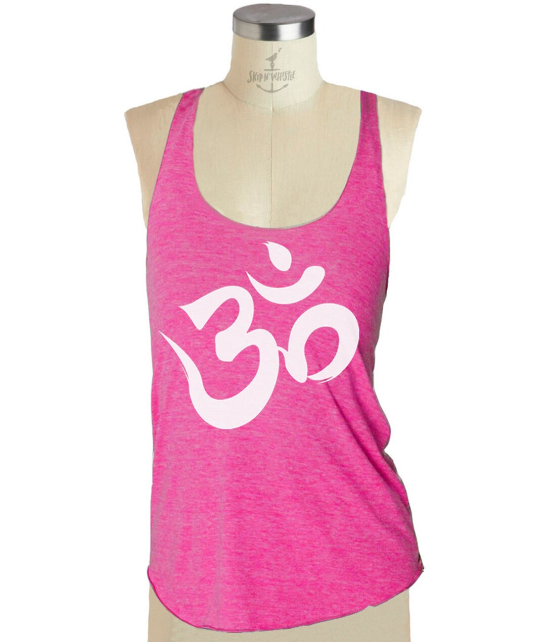 Ohm Pink Tank Top --- Women's Racerback Tank Shirt Tri-blend S M L Xl ...