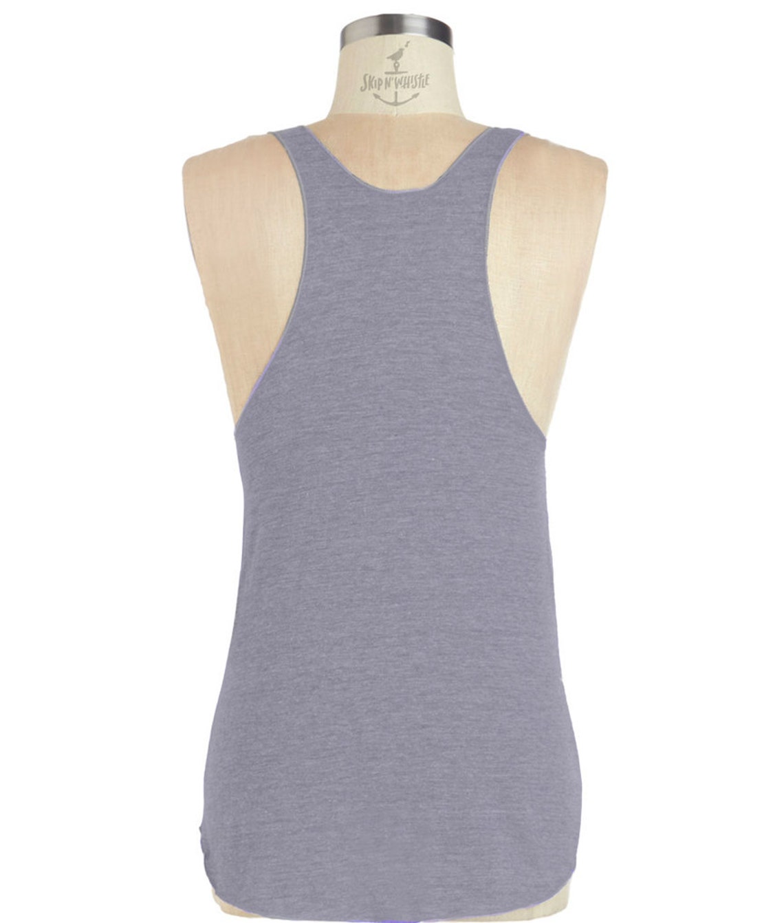 Anchor Grey Tank Top --- Women's Racerback Tank Shirt Tri-blend S M L ...