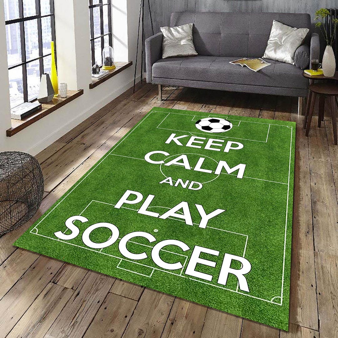 Green Soccer Field, Football Field Gridiron, Sport Rug, Sport, Fan Clup ...