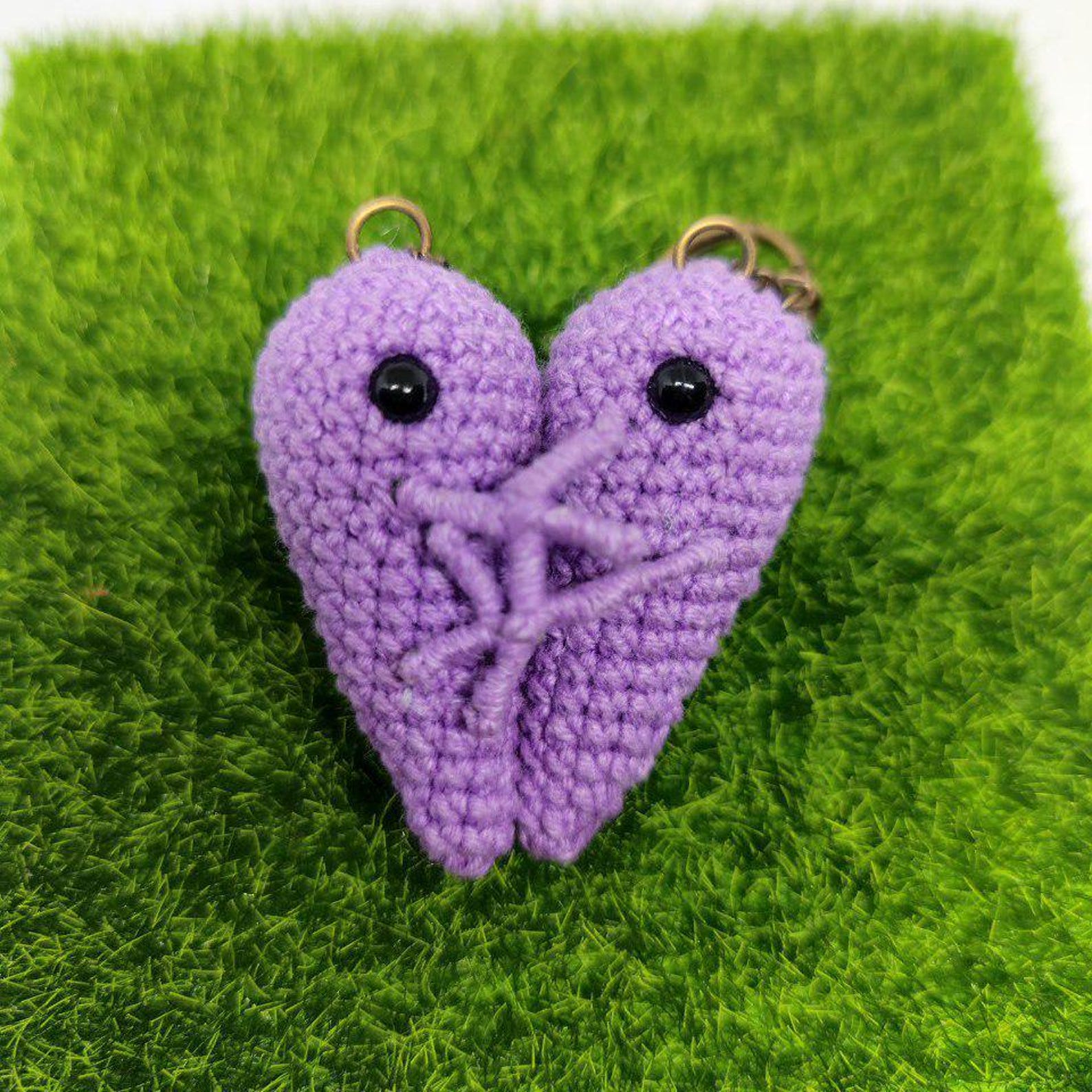 Kiss & Magnet Keychain Duo - Unique Matching Gifts for Couples and ...