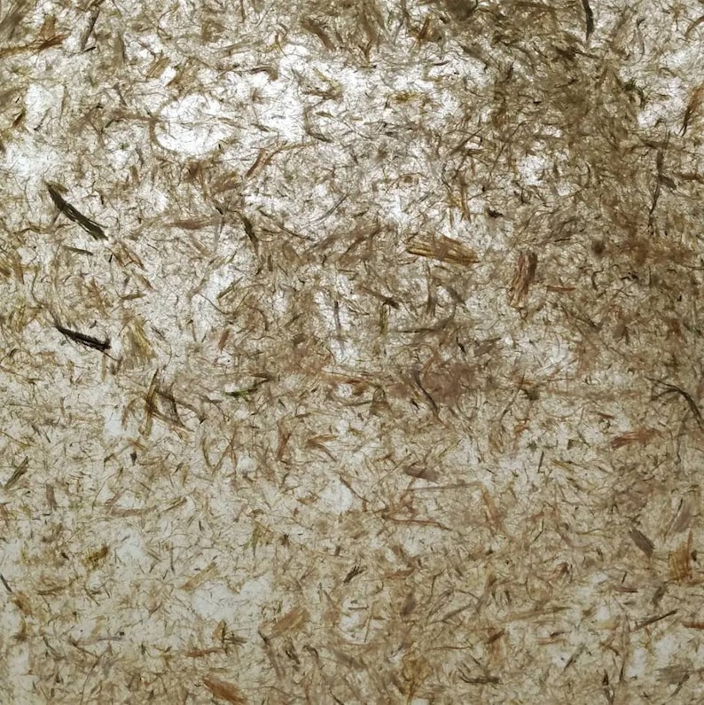 Thistle Paper, Handmade Paper, Plant Paper, Thistle Seed Head Paper ...